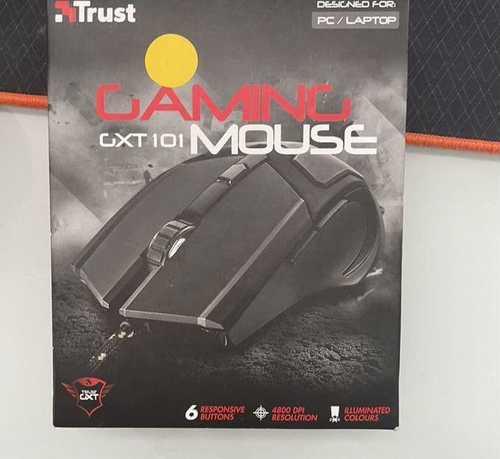 Игровая мышь trust gxt 101 mouse