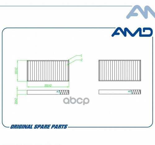 Фильтр салонный great wall (Wingle 7) (CA)