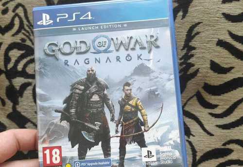 God of war ragnarok ps4 диск