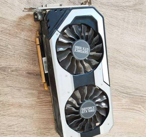 Видеокарта GTX 1060 6gb palit jetstream