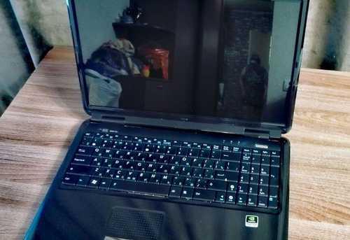 16" ASUS K61IC, 250 ГБ, Pentium Dual Core T4400, RAM 4 ГБ, GeForce GT 220M 1 ГБ