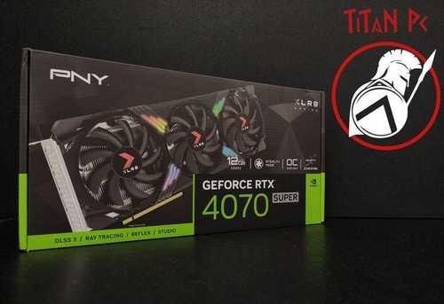 PNY RTX 4070 Super XLR8 Gaming 12gb/ Обмен/Гаранти