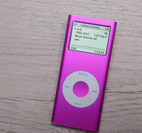 Плеер iPod nano 2 pink usa wolfson