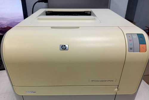 Цветной лазерный принтер HP Color LaserJet CP1215