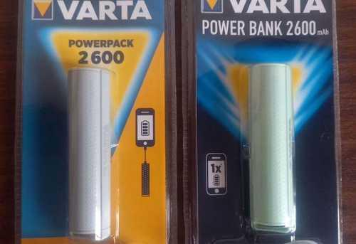 Powerbank Varta 2600мАч внешний аккумулятор