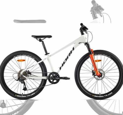 Велосипед horh bullet 26" (2024) White-Orange Vor3