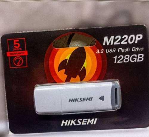 Новая USB флешка Hiksemi M220P 128Gb USB 3.2 (3.0)