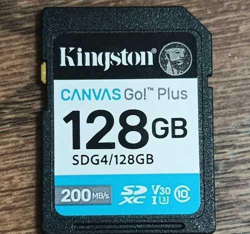 Карта памяти Kingston 128gb sdxc