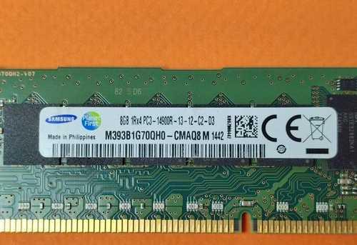 DDR3 8GB 1866 MHz ECC REG samsung 1Rx4 Серверная