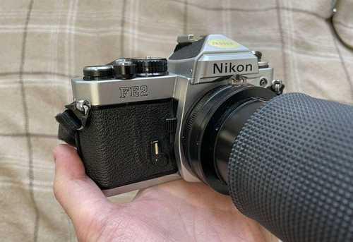 Плёночный фотоаппарат Nikon FE2