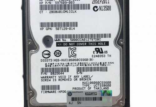 Жесткий диск HP 600Gb 657620-B21 657738-001 SAS