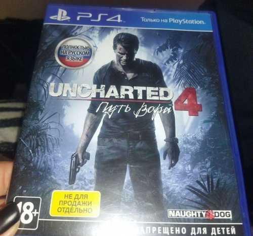 Uncharted 4 путь вора ps4