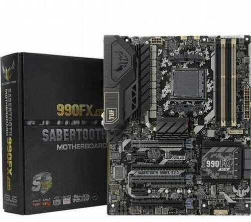 Asus TUF Sabertooth 990FX 3.0, FX8300, озу 4х4Gb