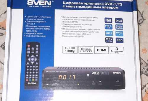 Цифровая приставка DVB-T/T2 с медиа плеером