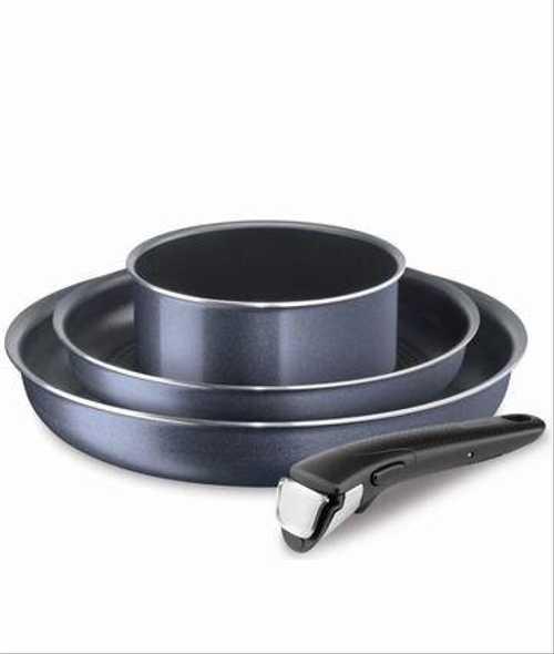 Набор посуды Tefal Ingenio Twinkle Grey (04180850)