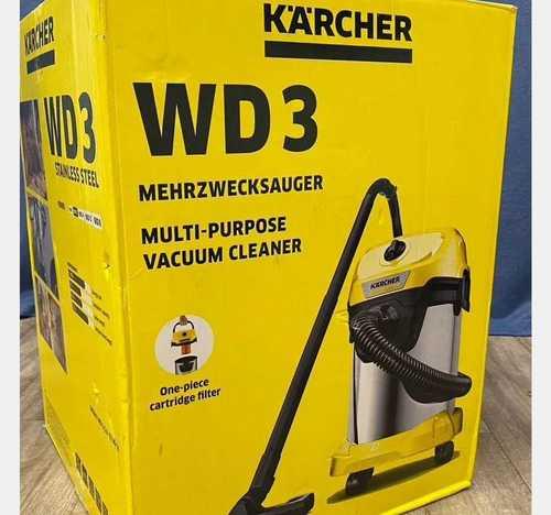 Пылесос karcher WD 3 S