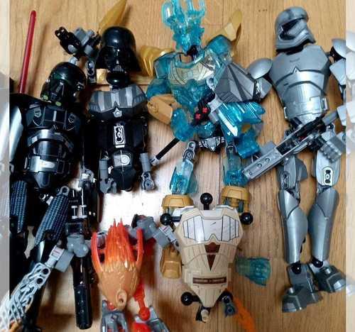 Lego bionicle и star wars