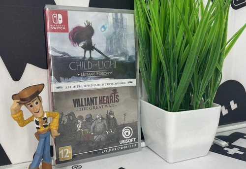 Child Of Light + Valiant Hearts (NS) New