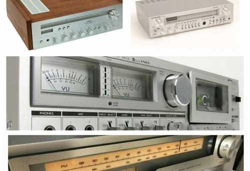 Кассетная дека JVC KD-A5 rotel. Grundig Akai