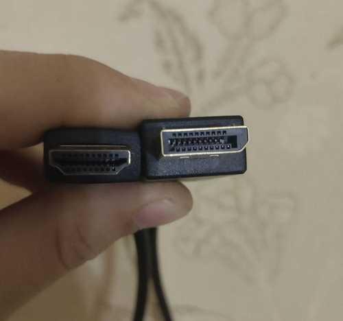 Кабель hdmi - Display Port