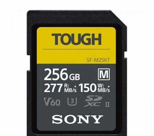 Карта памяти sdxc 256GB Sony SF-M tough UHS-II U3