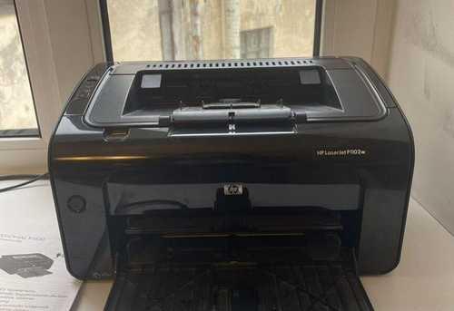 Принтер HP laserjet p1102w
