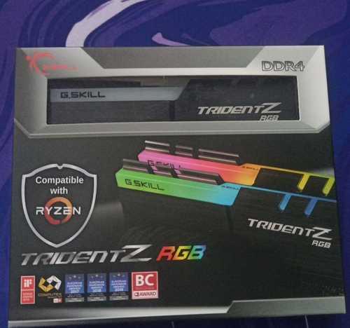 Оперативная память DDR4 32GB Gskill Trident Z RGB