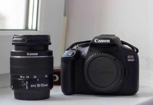 Canon 2000D + EF-S 18-55 III