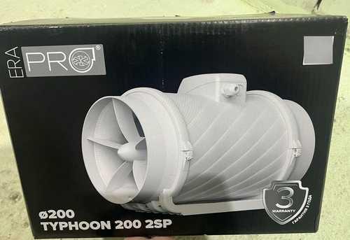 Вентилятор канальный typhoon 200 2sp