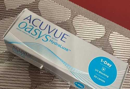 Линзы однодневные acuvue oasys