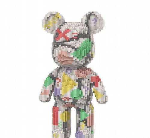 3d конструктор, лего, lego, медведь BearBrick
