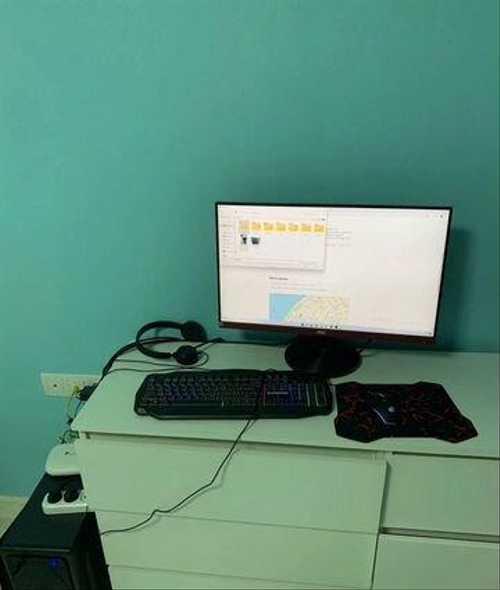 Игровой компьютер с монитором 144 gtx1650 i510400f