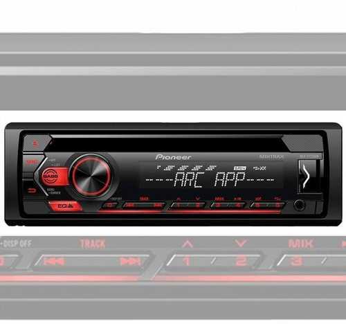 Автомагнитола Pioneer DEH-S1250UB 1DIN 4x50Вт пду