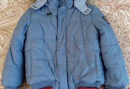 Куртка зимняя для мальчика, р.122-128
