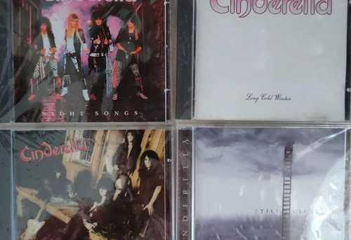 CD "Cinderella", "Britny Fox", "Rage", "Megadeth"