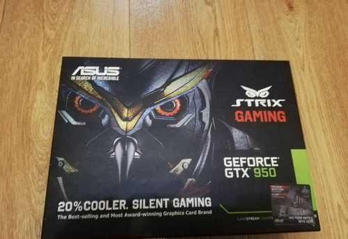 Видеокарта asus strix-GTX950-DC2-2GD5-gaming