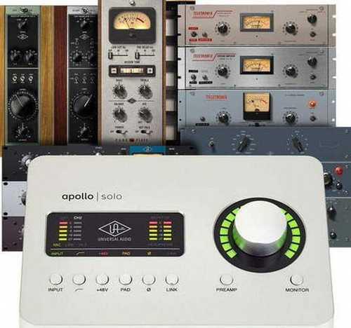 Universal Audio Apollo Solo TB3 Heritage Ed. новая