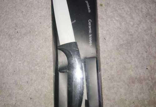 Нож керамический и металлический