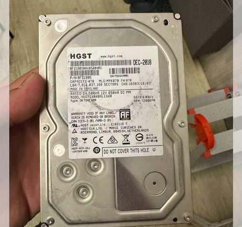 Жёсткий диск hgst 4TB HUS724040ALE640