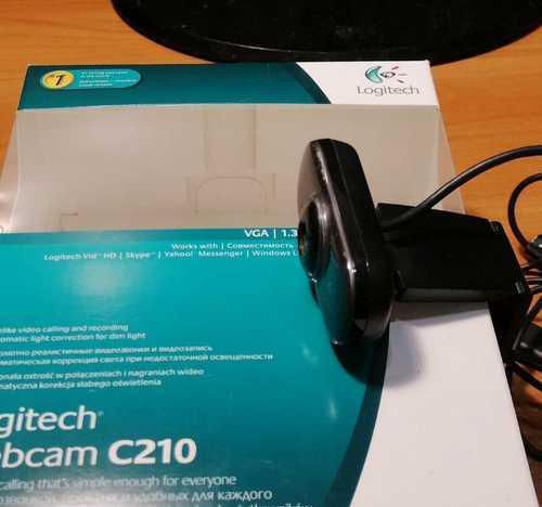 Веб-камера logitech с210