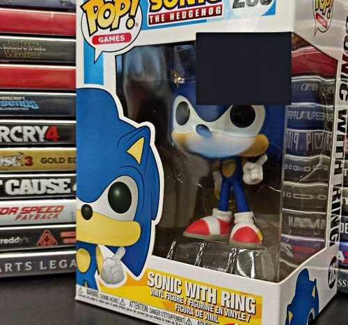 Фигурка Funko Pop Sonic With Ring 283