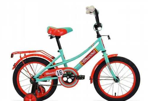 Велосипед детский Forward Azure 18 (2021) зеленый