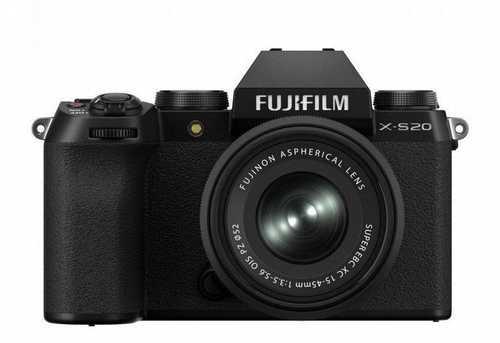 Фотоаппарат Fujifilm X-S20 + XC 15-45mm f/3.5-5.6