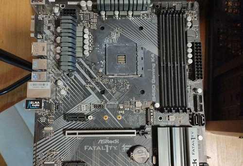 ASRock b450 fatality gaming k4 материнская плата