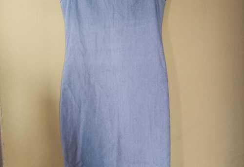 Джинсовое платье stradivarius