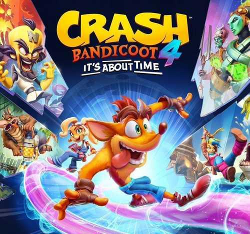 Crash Bandicoot 4 its about time PS4/PS5 (RU) (SH)