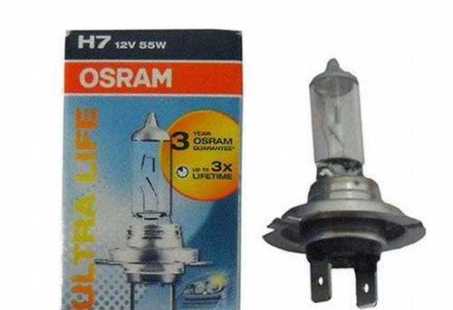 Автолампа osram H7 12V 55W P26d Ultra Life Time (6