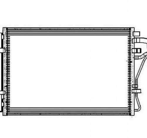 Радиатор кондиционера для а/м hyundai creta (15)