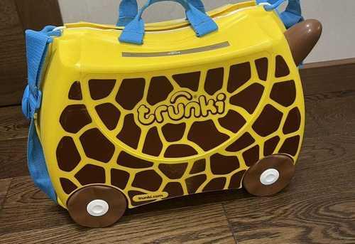 Детский чемодан trunki