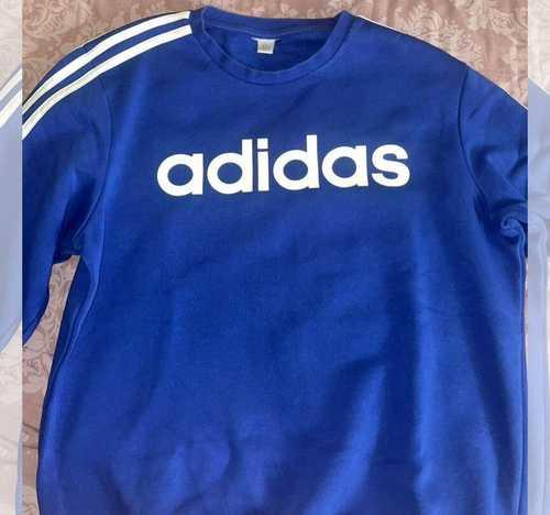 Свитшот adidas синий